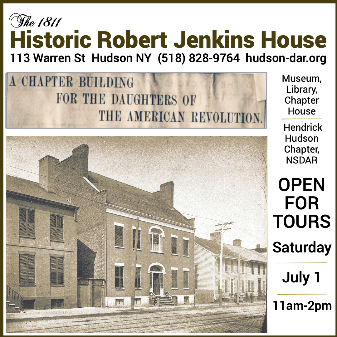 Historic Robert Jenkins House Open House, Saturday July 1, 11am-2pm ...
